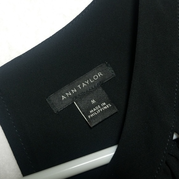 Ann Taylor | Tops | Ann Taylor Medium Black Top | Poshmark